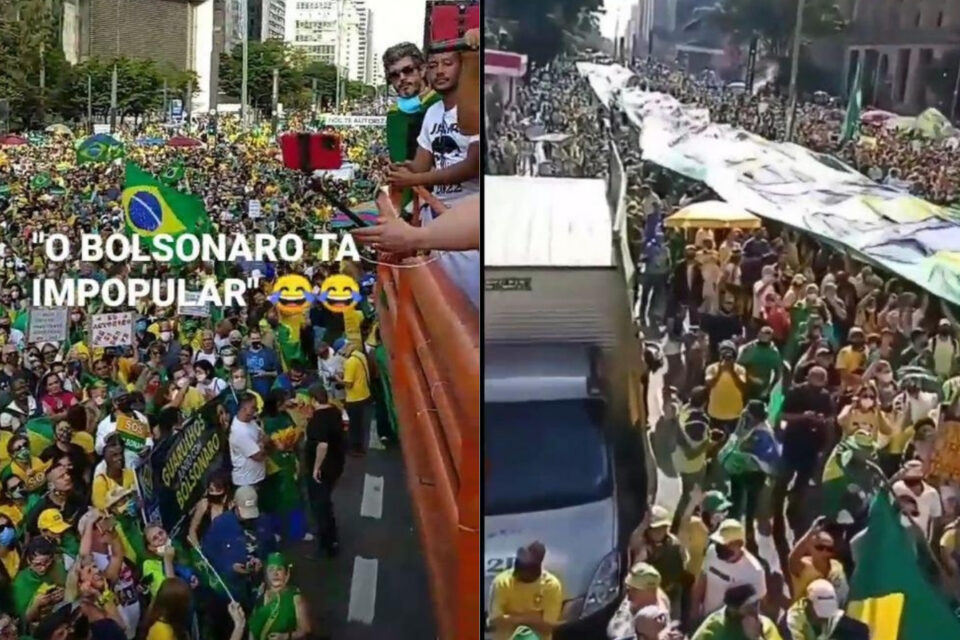 Atos a favor de Bolsonaro pelo Brasil inspiram meme ironizando ...
