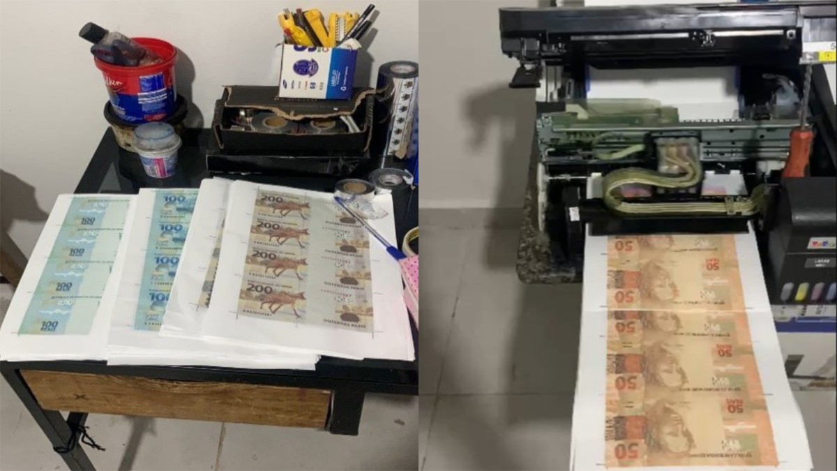 Fábrica de cédulas falsas é fechada em operação da PF e da PM de SP ...