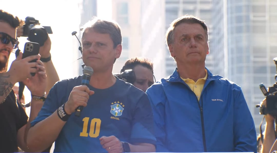 Tarcísio defende Bolsonaro e diz que 'o tempo trará a justiça' - Diário ...