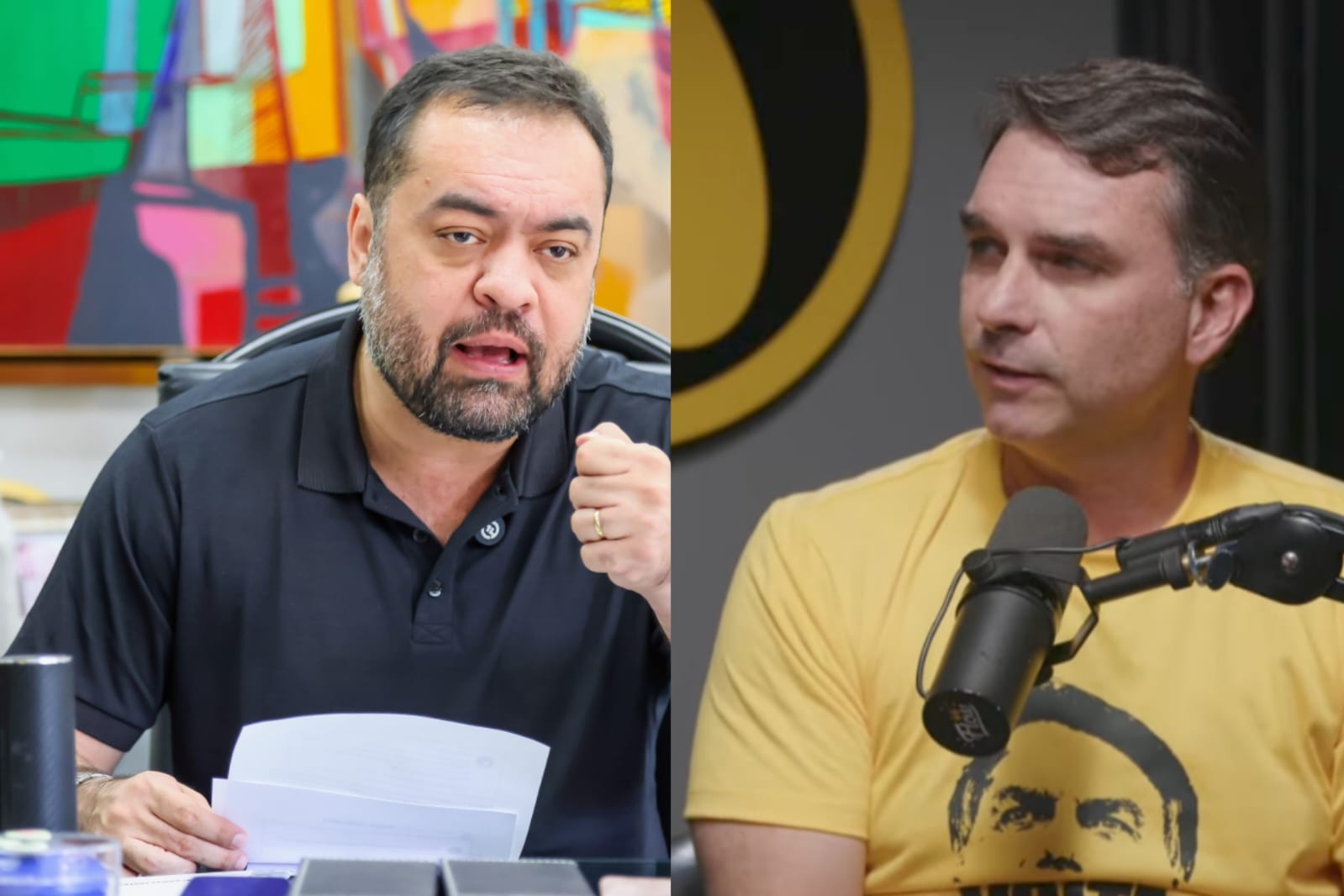 Cláudio Castro e Flávio Bolsonaro lideram cenários para o Senado no RJ ...